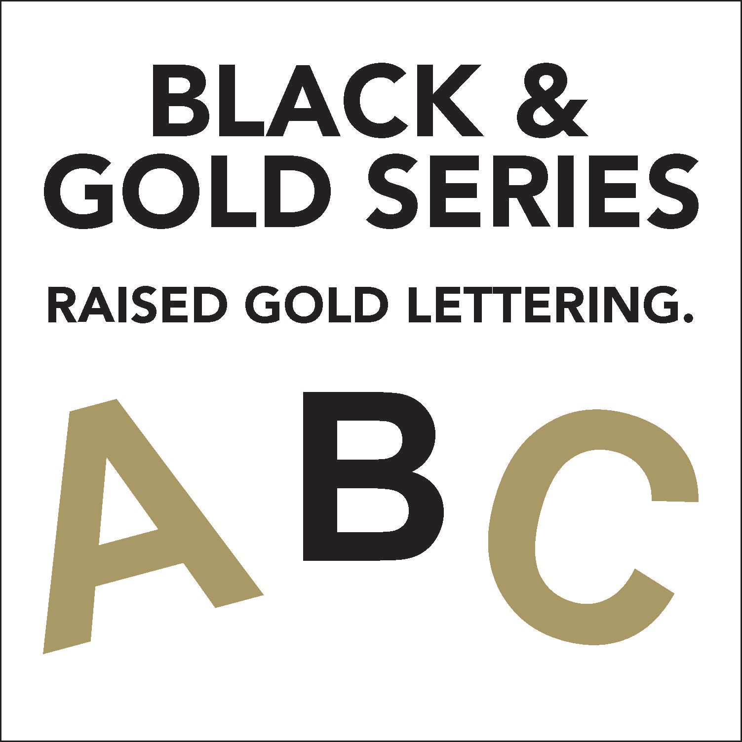 Black and Gold Signs – The CondoSigns Store