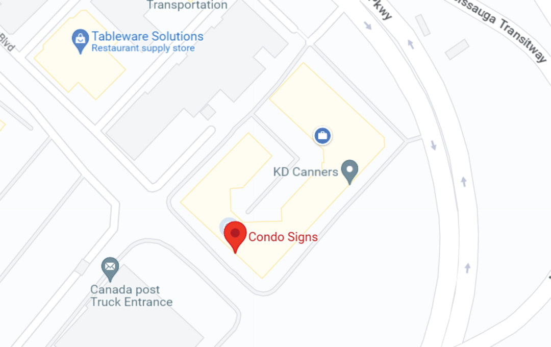 Custom Signage Solutions from CondoSigns – The CondoSigns Store