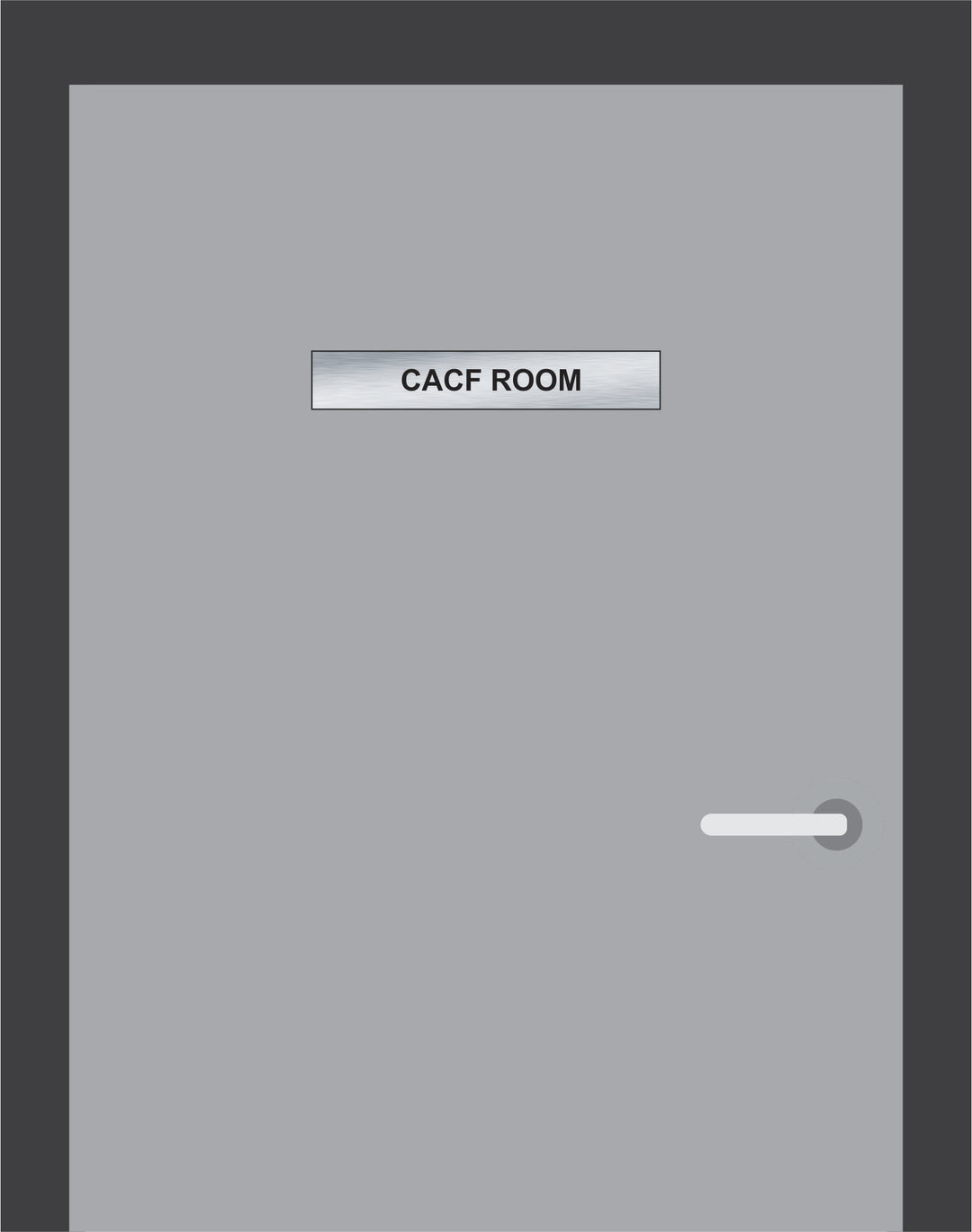CACF Room Door Plate (12" x 2") – The CondoSigns Store