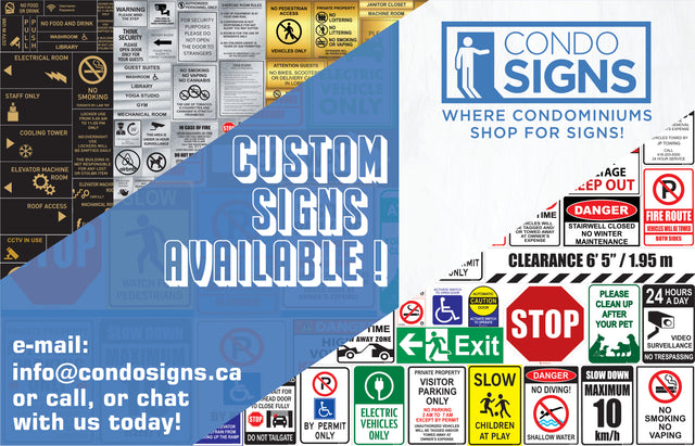 CondoSigns - Where Condominiums Shop for Signs! – The CondoSigns Store